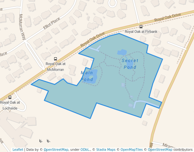 Outerbridge Park in Victoria | Map and Routes