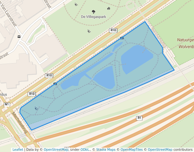 Recreatief natuurpark Wolvenberg in Anvers | Map and Routes