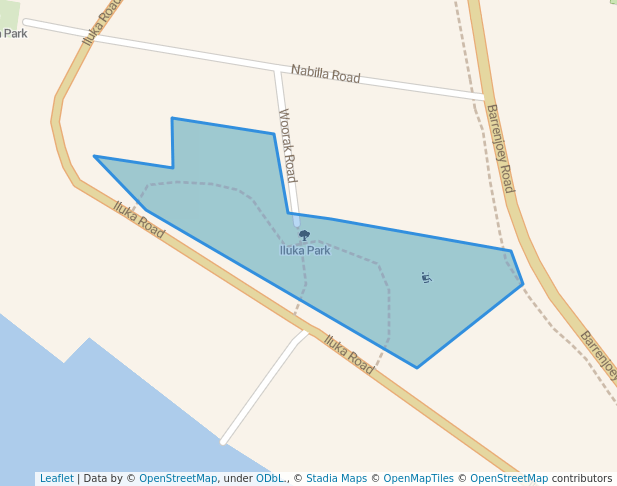 Iluka Park in Palm Beach | Map and Routes