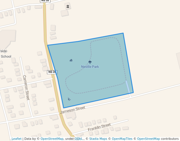 Neville Park in Sydney | Map and Routes