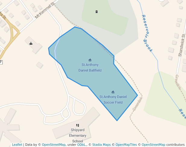 Greenlink Municipal Park in Sydney | Map and Routes