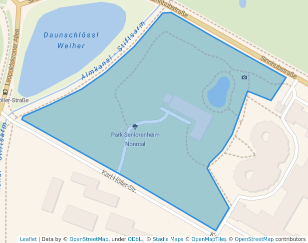 Park Seniorenheim Nonntal in Salzburg | Map and Routes
