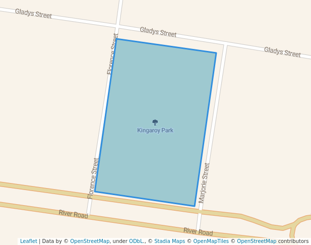 Kingaroy Park in Kingaroy | Map and Routes