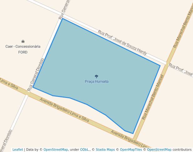 Praça Humaitá in Duque de Caxias | Map and Routes