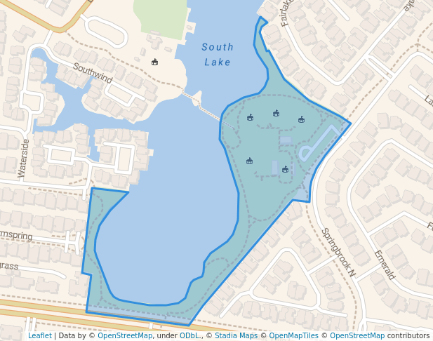 South Lake Park in Irvine | Map and Routes