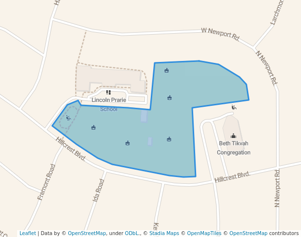 Sycamore Park in Hoffman Estates | Map and Routes