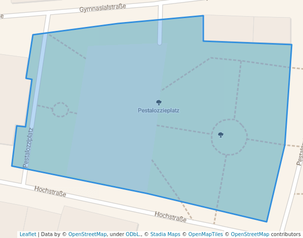 Pestalozzieplatz in Forst (Lausitz) | Map and Routes