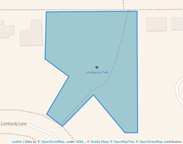 Lombardy Park in Hoffman Estates | Map and Routes