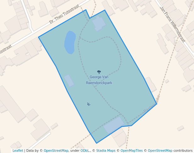 George Van Raemdonckpark in Boechout | Map and Routes