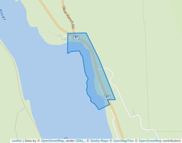 Vaseux Lake Provincial Park in Willowbrook | Map and Routes