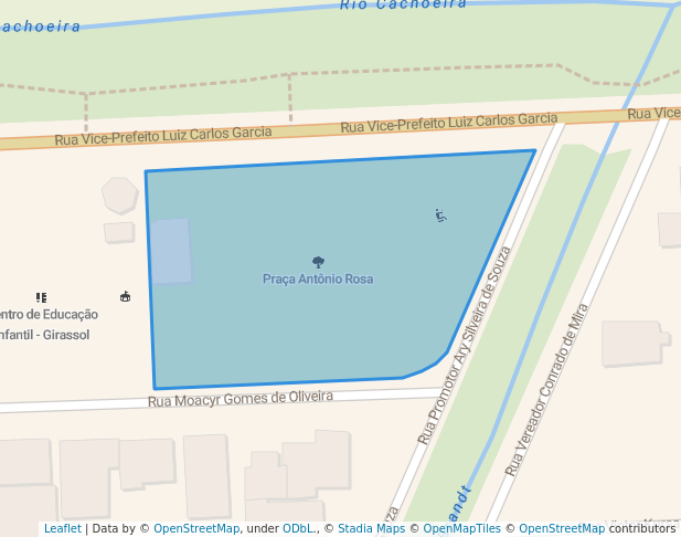 Praça Antônio Rosa in Joinville | Map and Routes