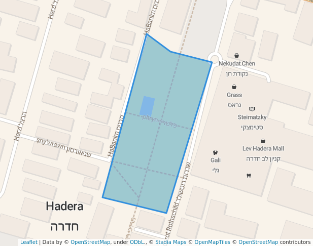 Founders Garden in Hadera | Map and Routes