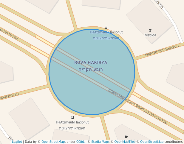 Ilan Ramon Square in Ashdod | Map and Routes