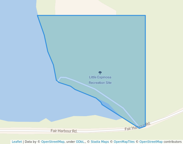 Little Espinosa Recreation Site in Woss | Map and Routes