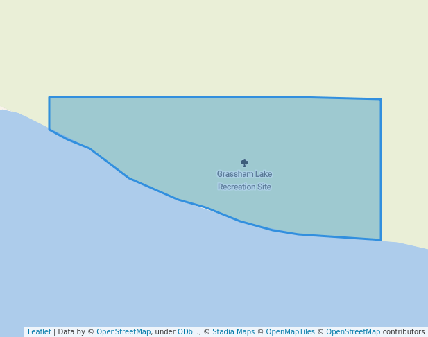 Grassham Lake Recreation Site in Fort St. James | Map and Routes