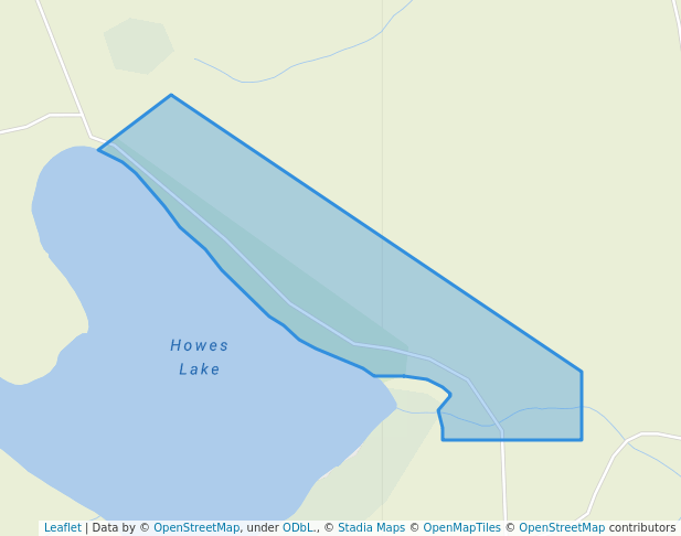 Howes Lake Recreation Site in 150 Mile House | Map and Routes