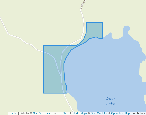 Deer Lake Recreation Site in Little Fort | Map and Routes