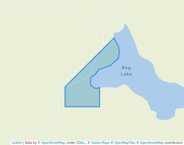 Bog Lake Recreation Site in 70 Mile House | Map and Routes