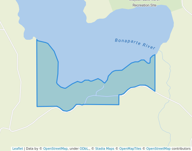 Mayson Lake Recreation Site in Darfield | Map and Routes
