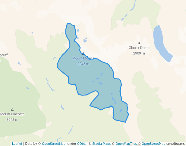 Monica Meadows Recreation Site in Meadow Creek | Map and Routes
