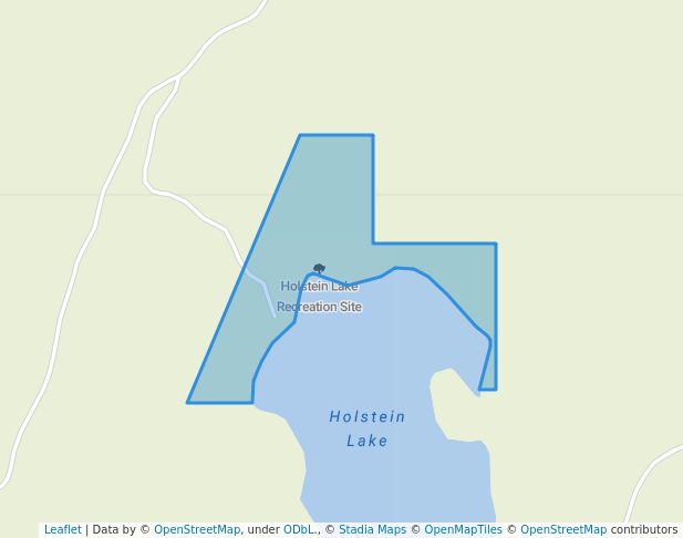 Holstein Lake Recreation Site in Lumby | Map and Routes