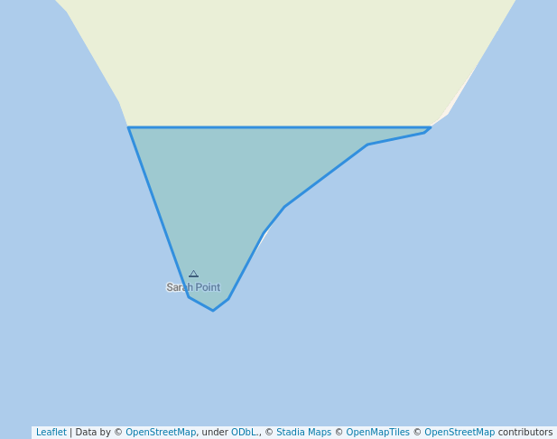 Sarah Point Recreation Site in Manson Creek | Map and Routes