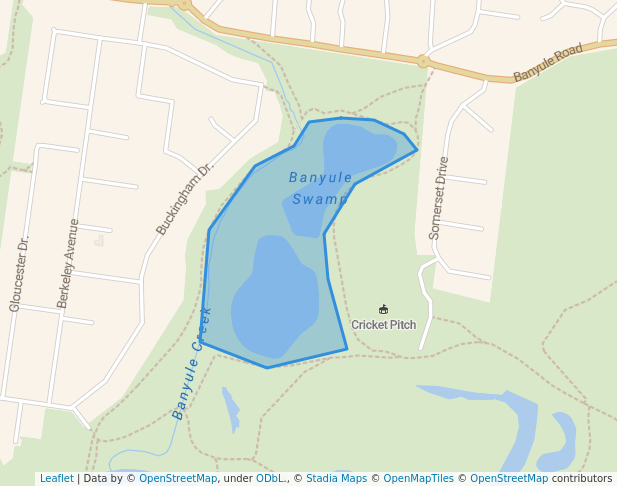 Banyule Wetlands in Heidelberg | Map and Routes