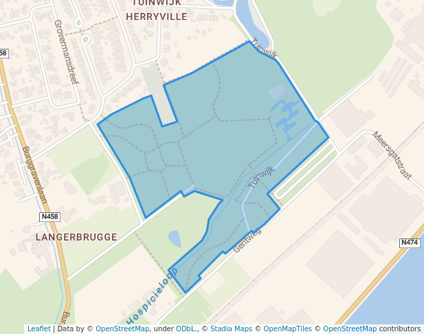 Velodroompark in Evergem | Map and Routes