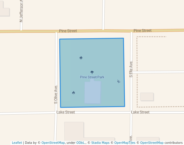 Pine Street Park in Sandpoint | Map and Routes