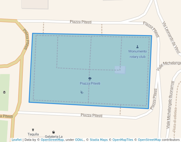 Piazza Pitesti in Caserta | Map and Routes
