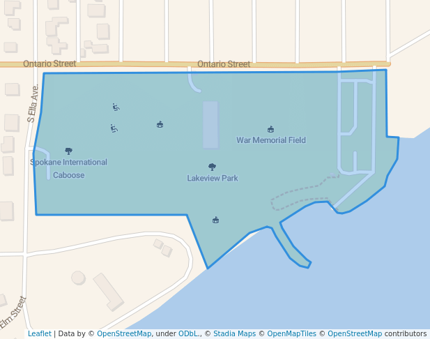 Lakeview Park in Sandpoint | Map and Routes