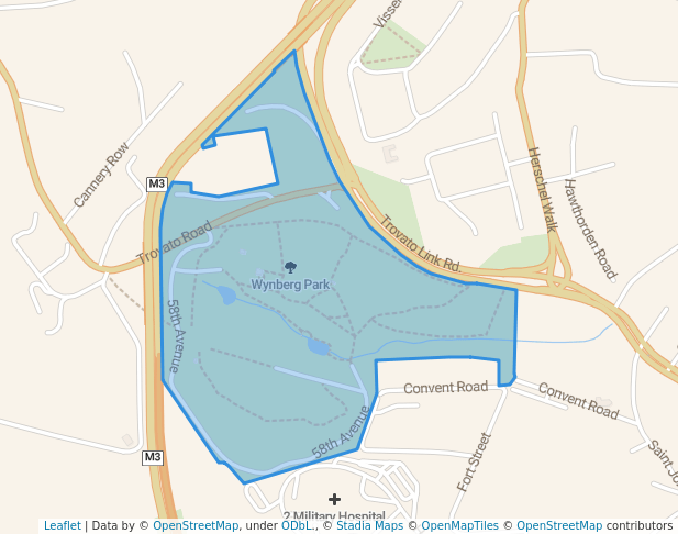 Wynberg Park in Cape Town | Map and Routes