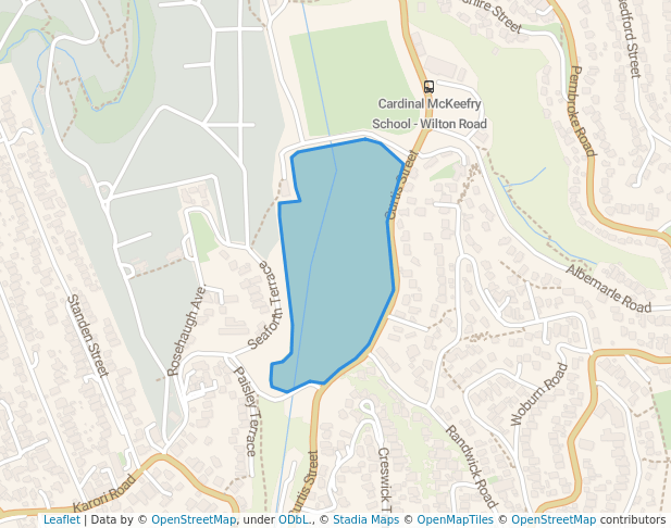 Ian Galloway Park in Wellington | Map and Routes
