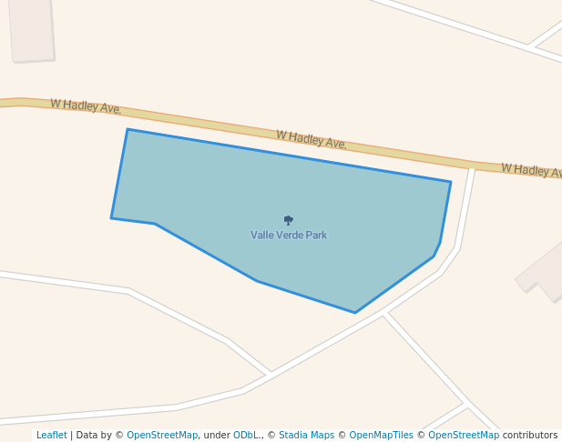 Valle Verde Park in Las Cruces | Map and Routes