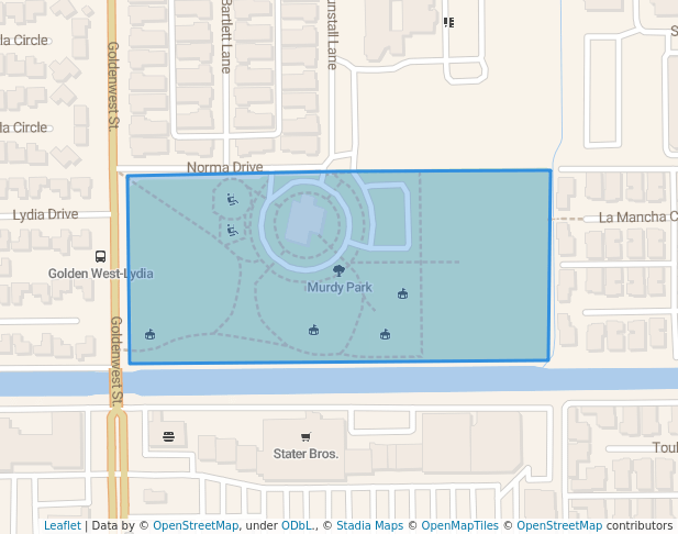 Murdy Park in Huntington Beach | Map and Routes