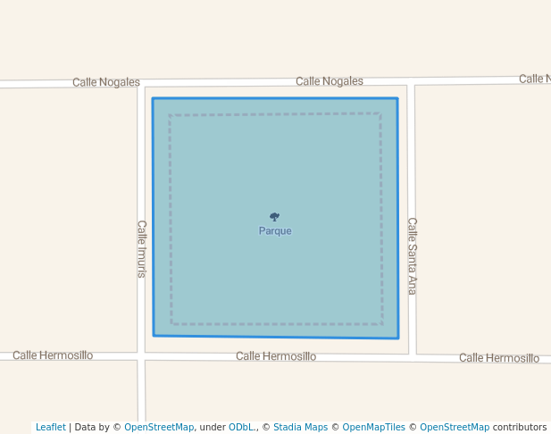 Parque in Ciudad Obregón | Map and Routes