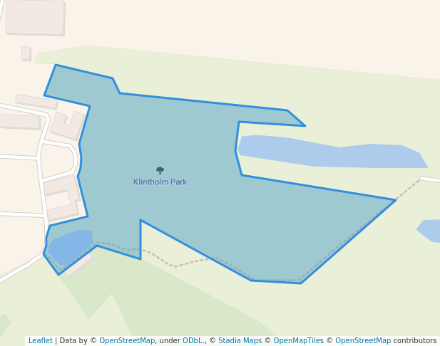 Klintholm Park in Borre | Map and Routes