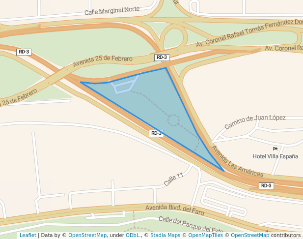 Plaza Juan Pablo Duarte in Santo Domingo Este | Map and Routes