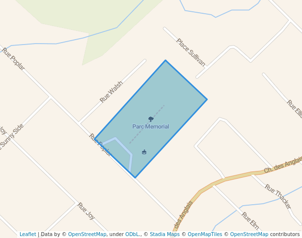 Parc Memorial in Mascouche | Map and Routes