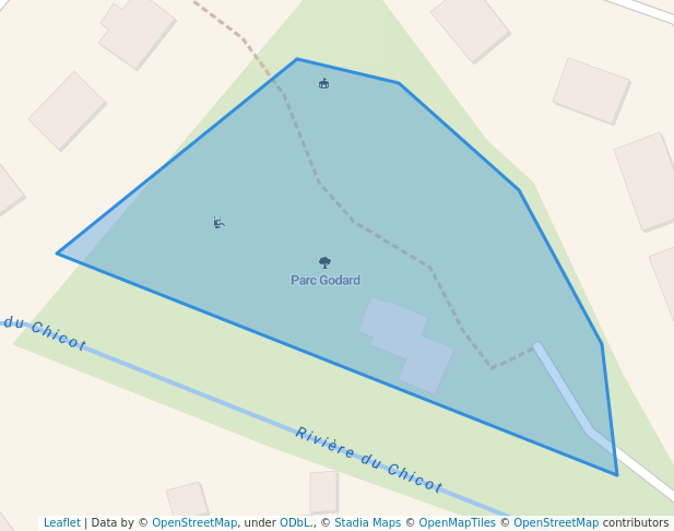 Parc Godard in Saint-Eustache | Map and Routes