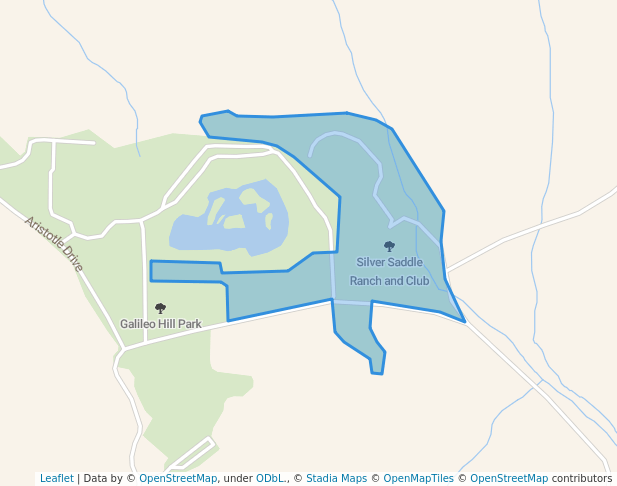 Silver Saddle Ranch and Club in California City | Map and Routes