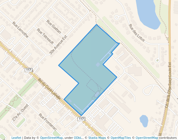 Parc Blainville in Blainville | Map and Routes