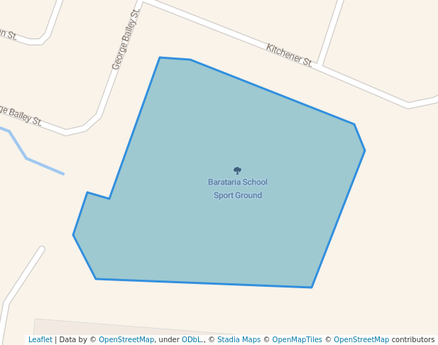 Barataria School Sport Ground in San Juan | Map and Routes