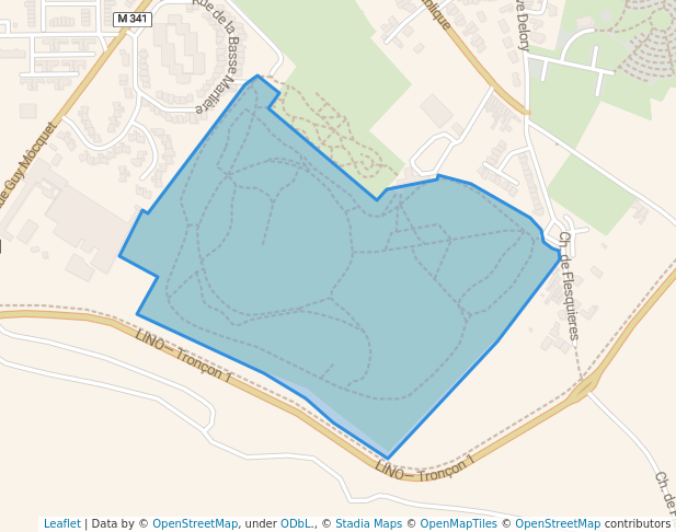 Parc de Loisirs et de Nature de Loos in Loos | Map and Routes
