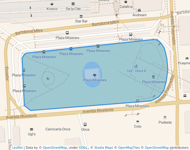Plaza Miserere in AAB | Map and Routes