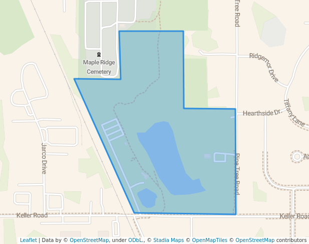 Valhalla Park in Delhi charter Township | Map and Routes