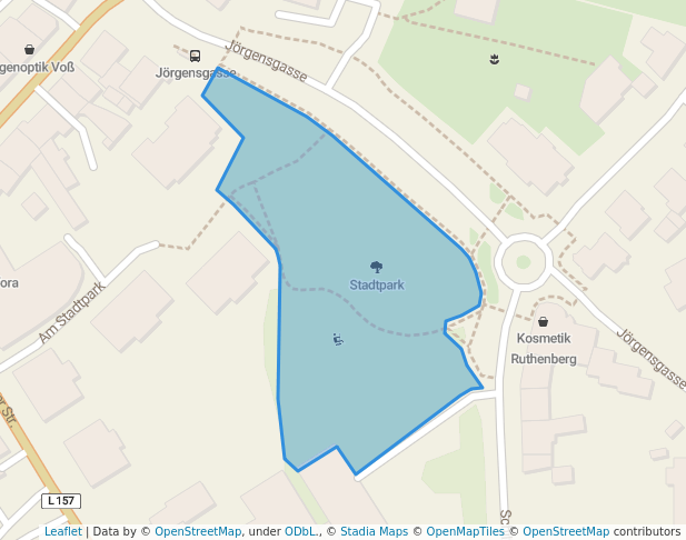 Stadtpark in Wermelskirchen | Map and Routes