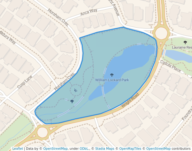 William Lockard Park in Harrisdale | Map and Routes