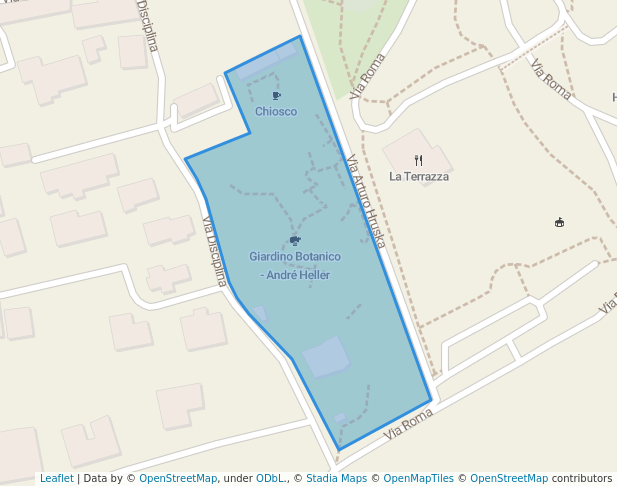 Botanical Garden - André Heller in Gardone Riviera | Map and Routes