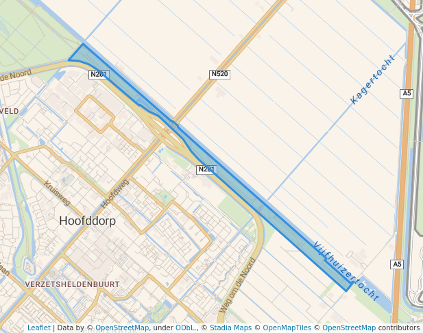 Groene Carre in Hoofddorp | Map and Routes